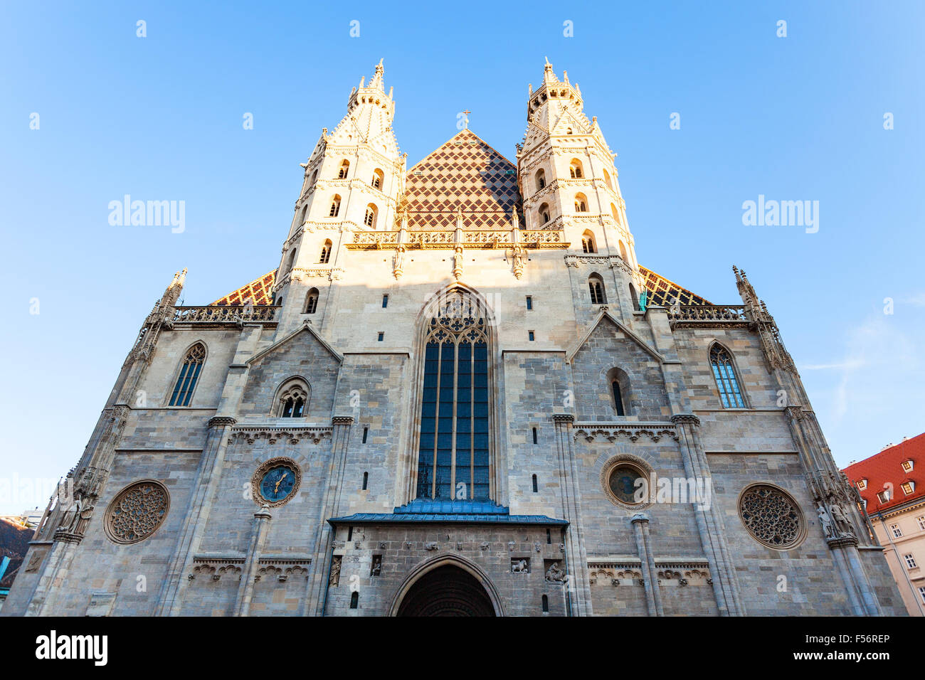 facade of Stephansdom (St. Stephen cathedral), Vienna Stock Photo - Alamy