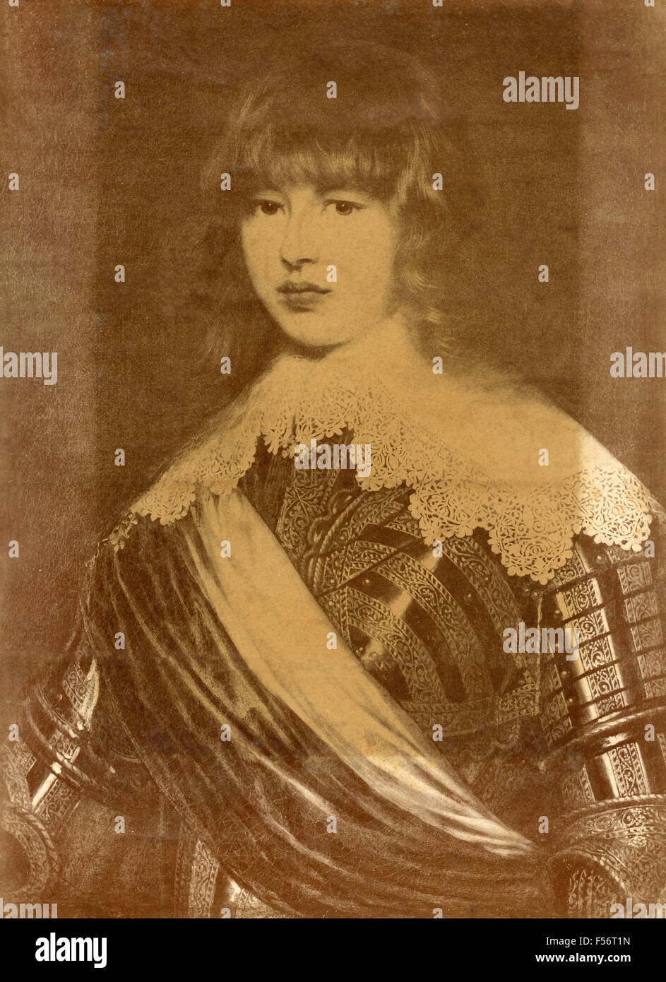 Portrait son king frederick iii denmark hi-res stock photography and ...