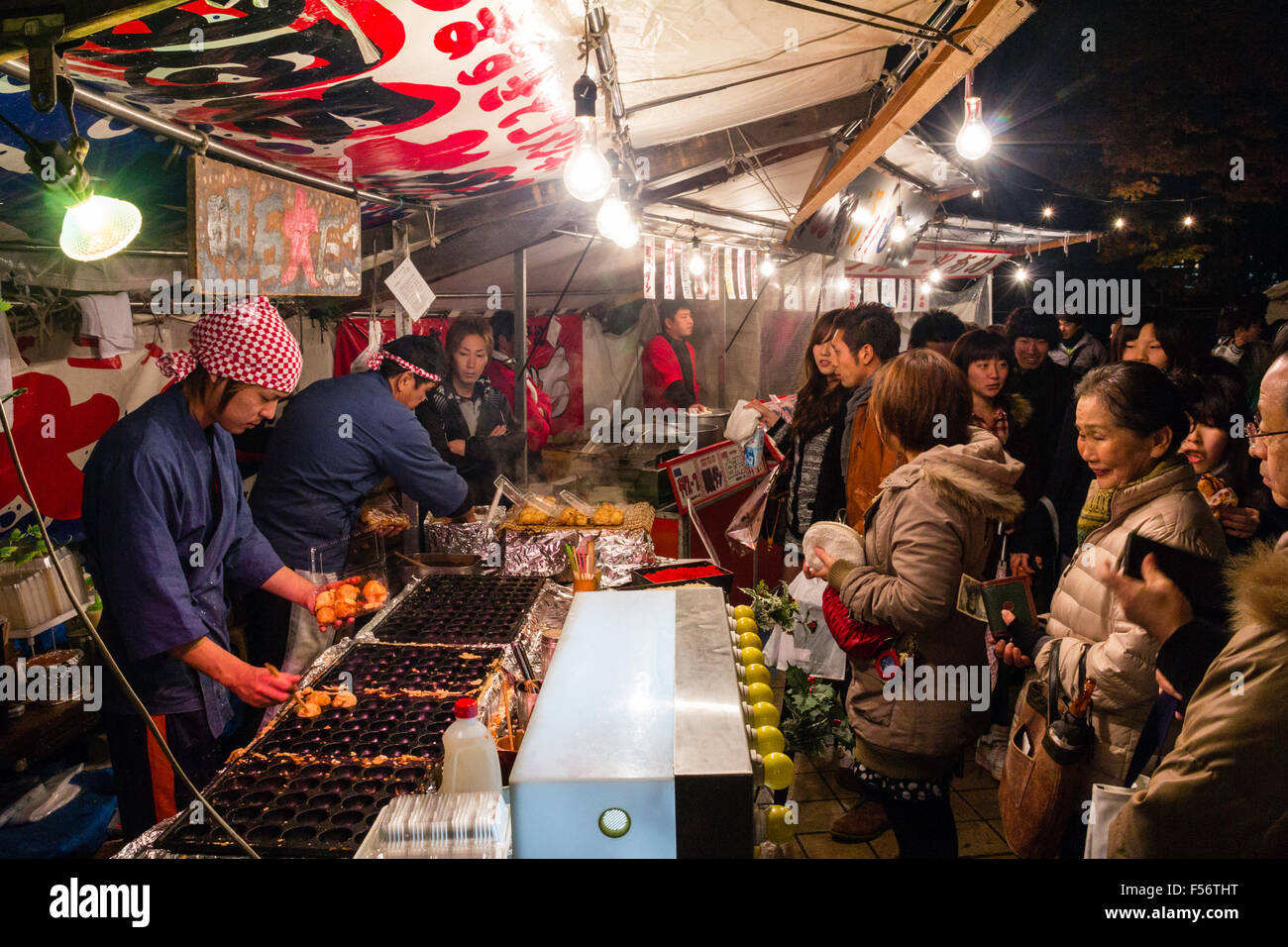 Octopus balls hi-res stock photography and images - Alamy