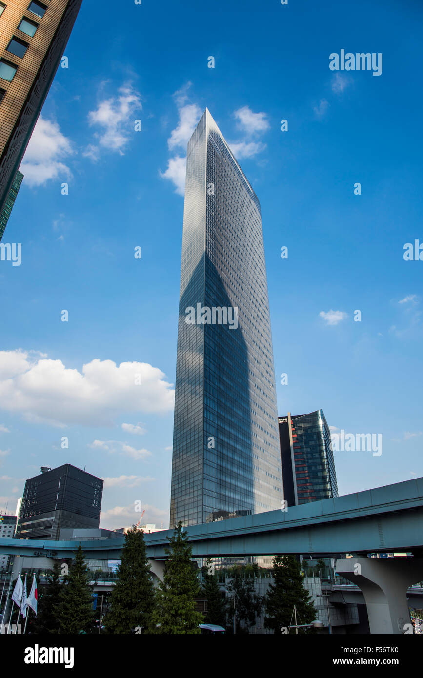 Headquarters of Dentsu,Minato-Ku,Tokyo,Japan Stock Photo - Alamy