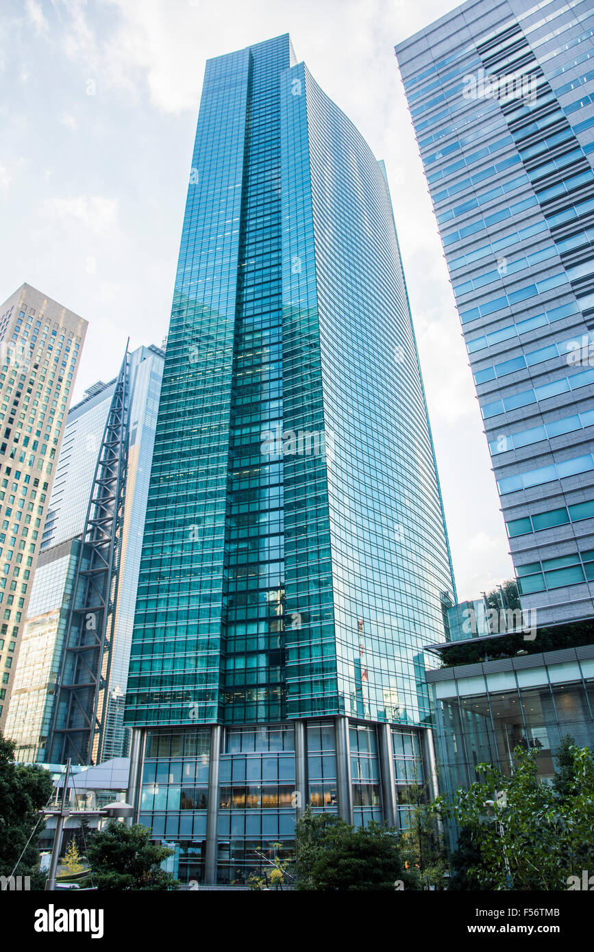 Shiodome city center hi-res stock photography and images - Alamy
