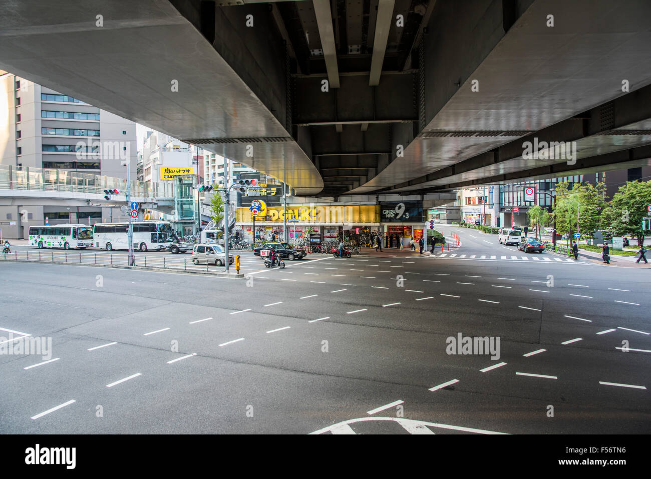 Don Quijote Ginza store,Chuo-Ku,Tokyo,Japan Stock Photo - Alamy