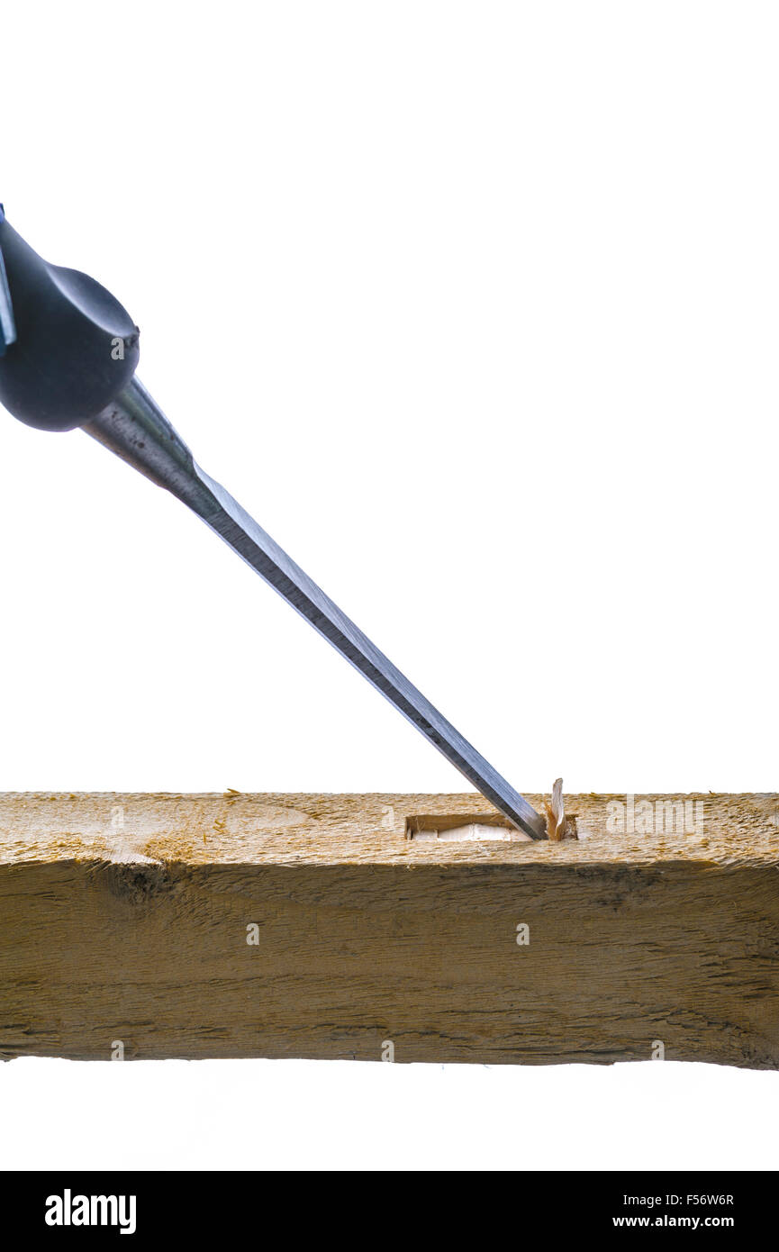 Cutting mortice joint hi-res stock photography and images - Alamy
