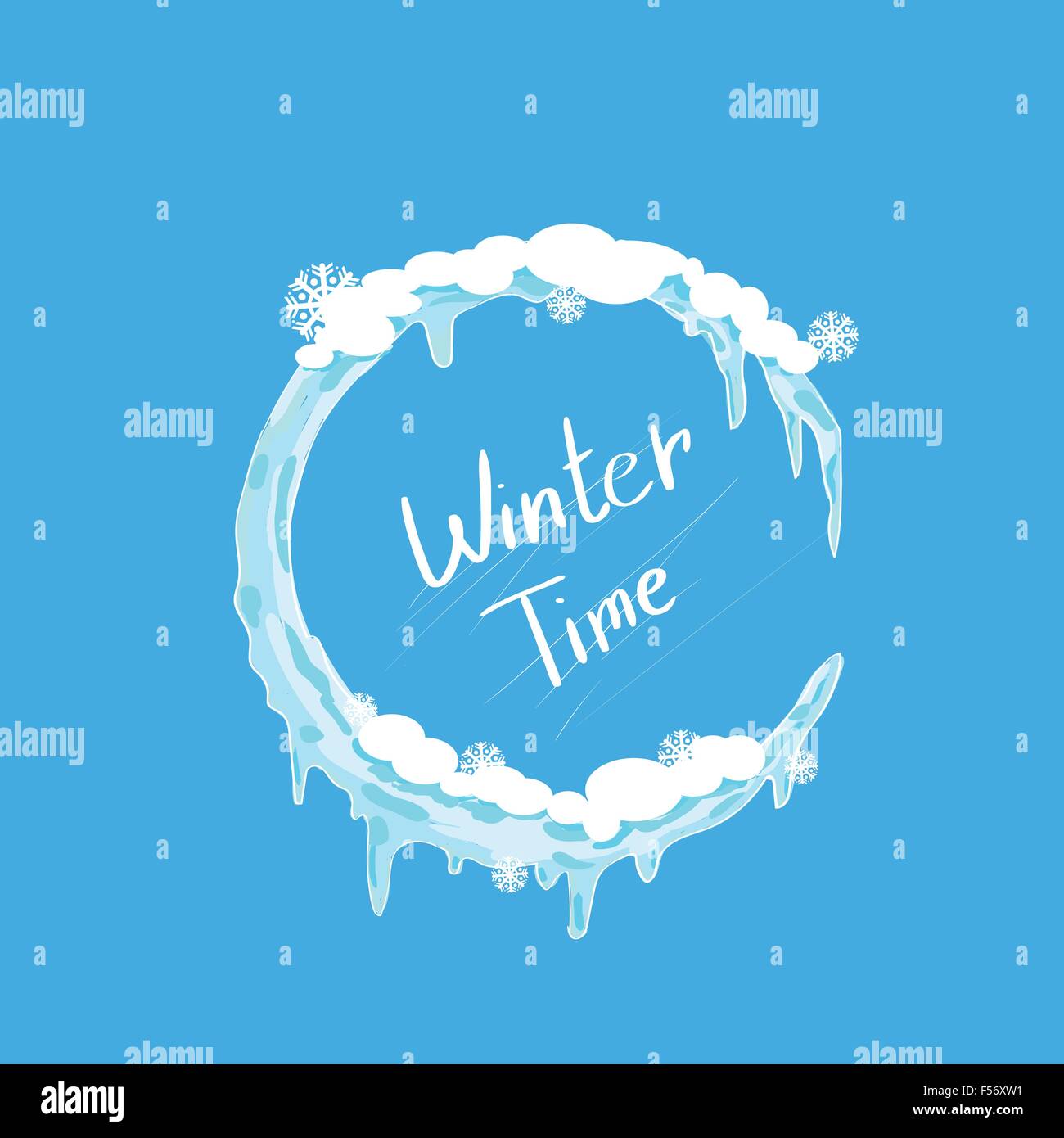 Icy circle logo hi-res stock photography and images - Alamy