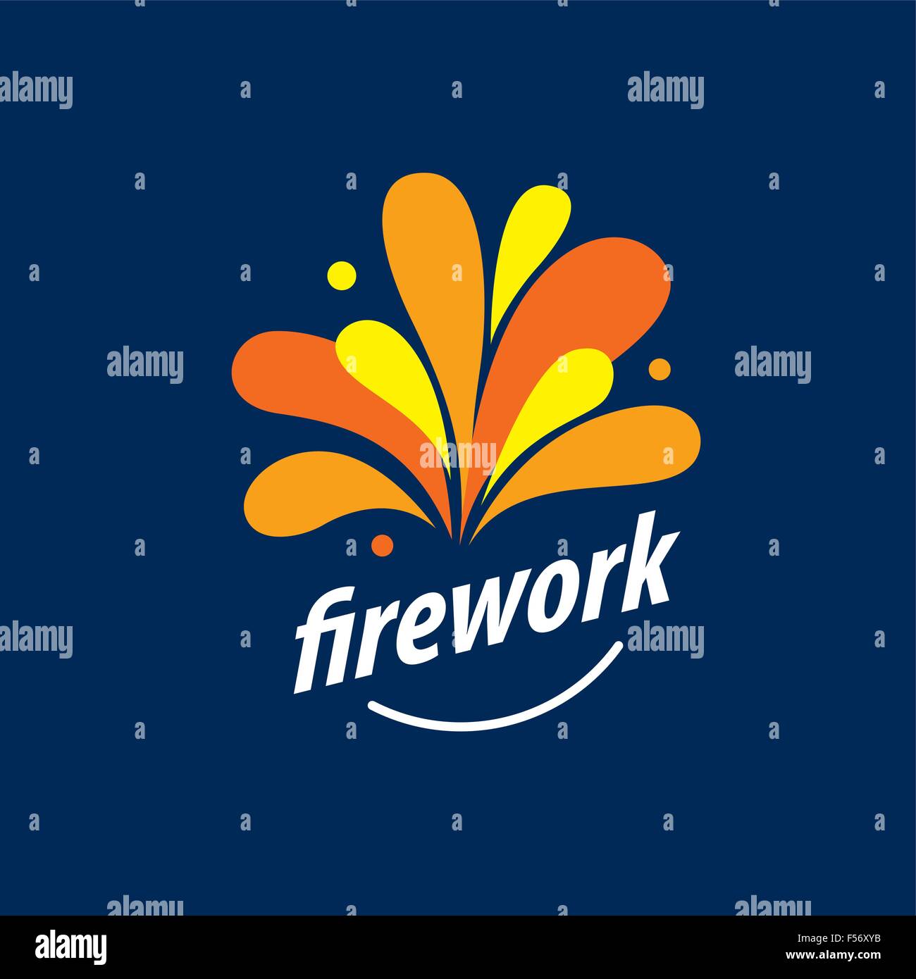 vector logo for fireworks Stock Vector Image & Art - Alamy