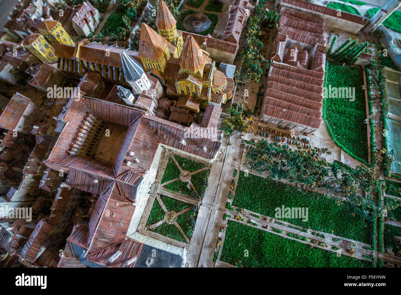 Cluny abbey model hi-res stock photography and images - Alamy