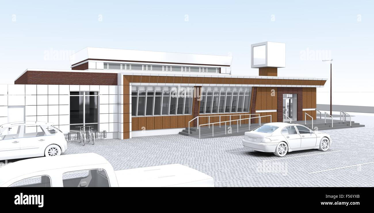 New Commercial, Retail space available for sale or lease Stock Photo ...