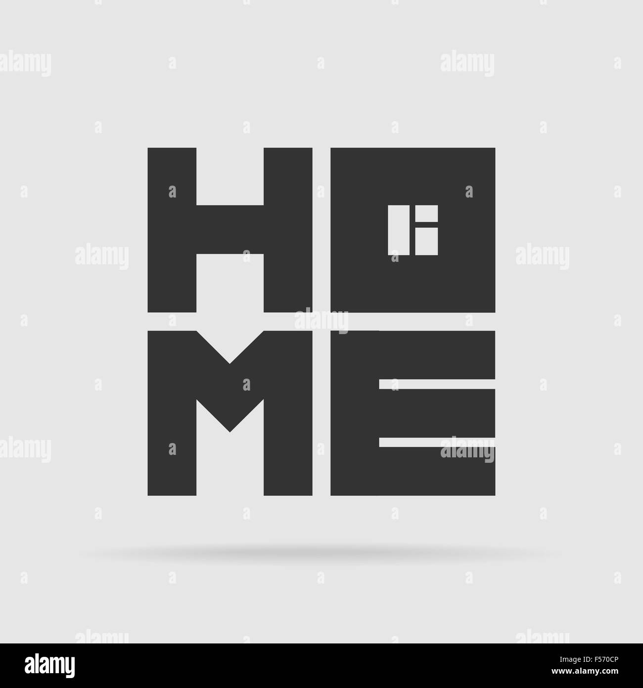 Vector Symbol Home Stock Vector Image & Art - Alamy