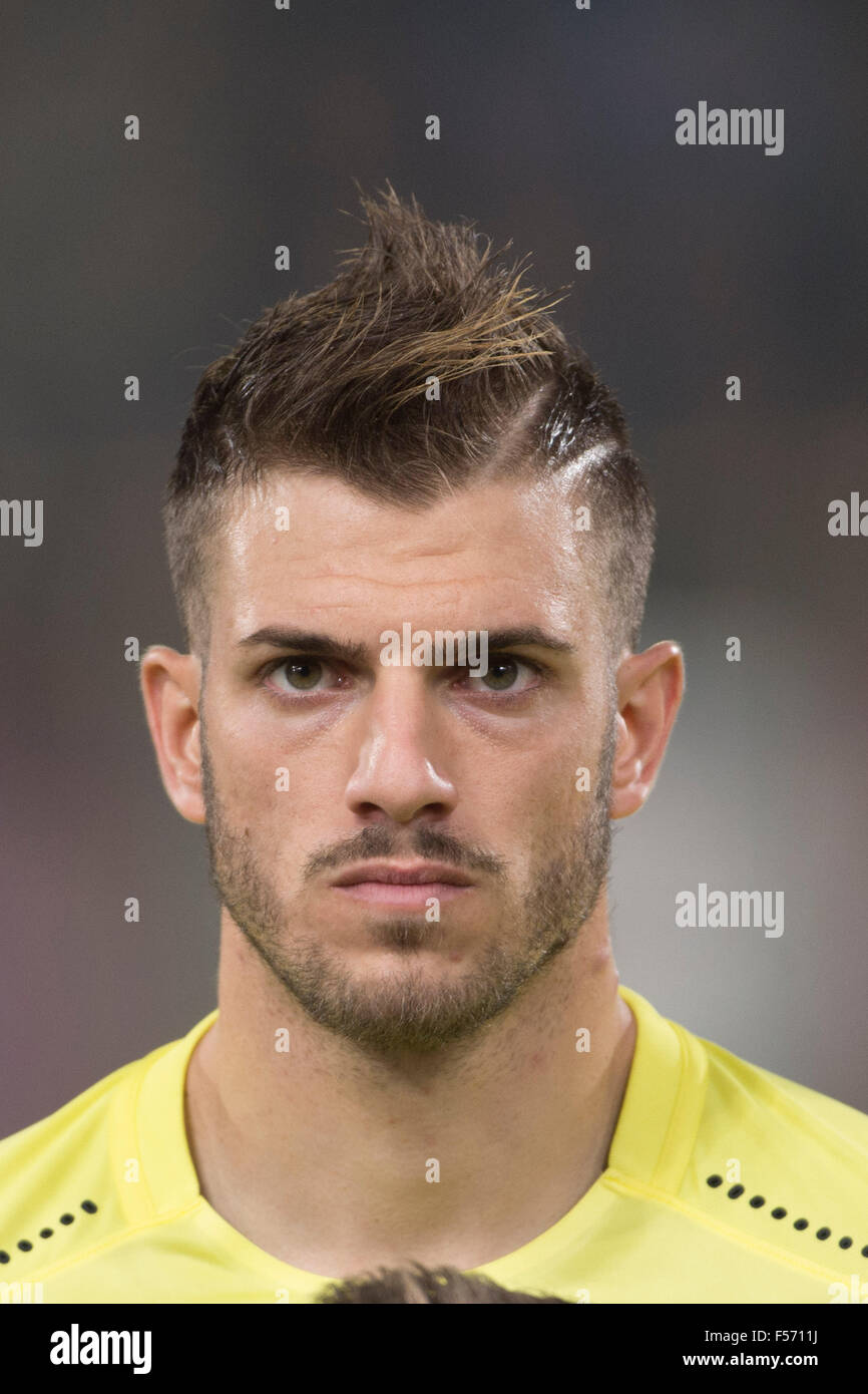 Bologna, Italy. 27th Oct, 2015. Davide Santon (Inter) Football/Soccer ...