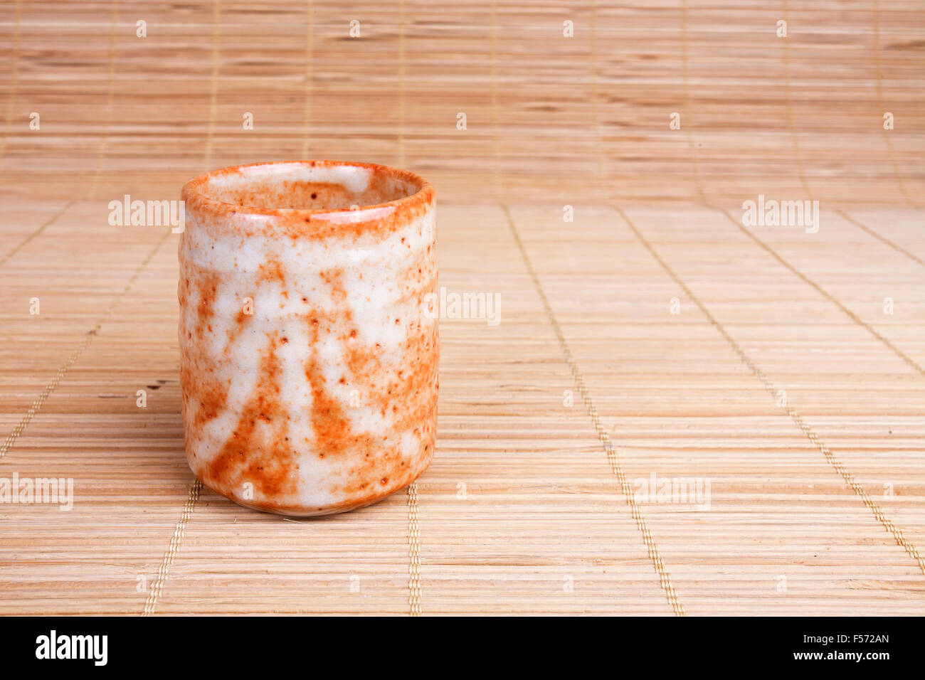 Traditional Japanese cup Stock Photo - Alamy