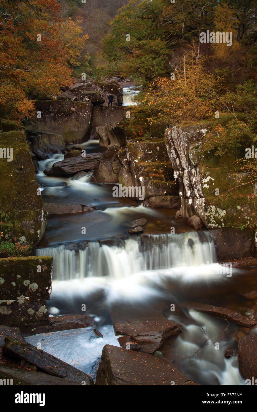 Bracklinn Falls and the Keltie Water, Callander, Loch Lomond and the ...