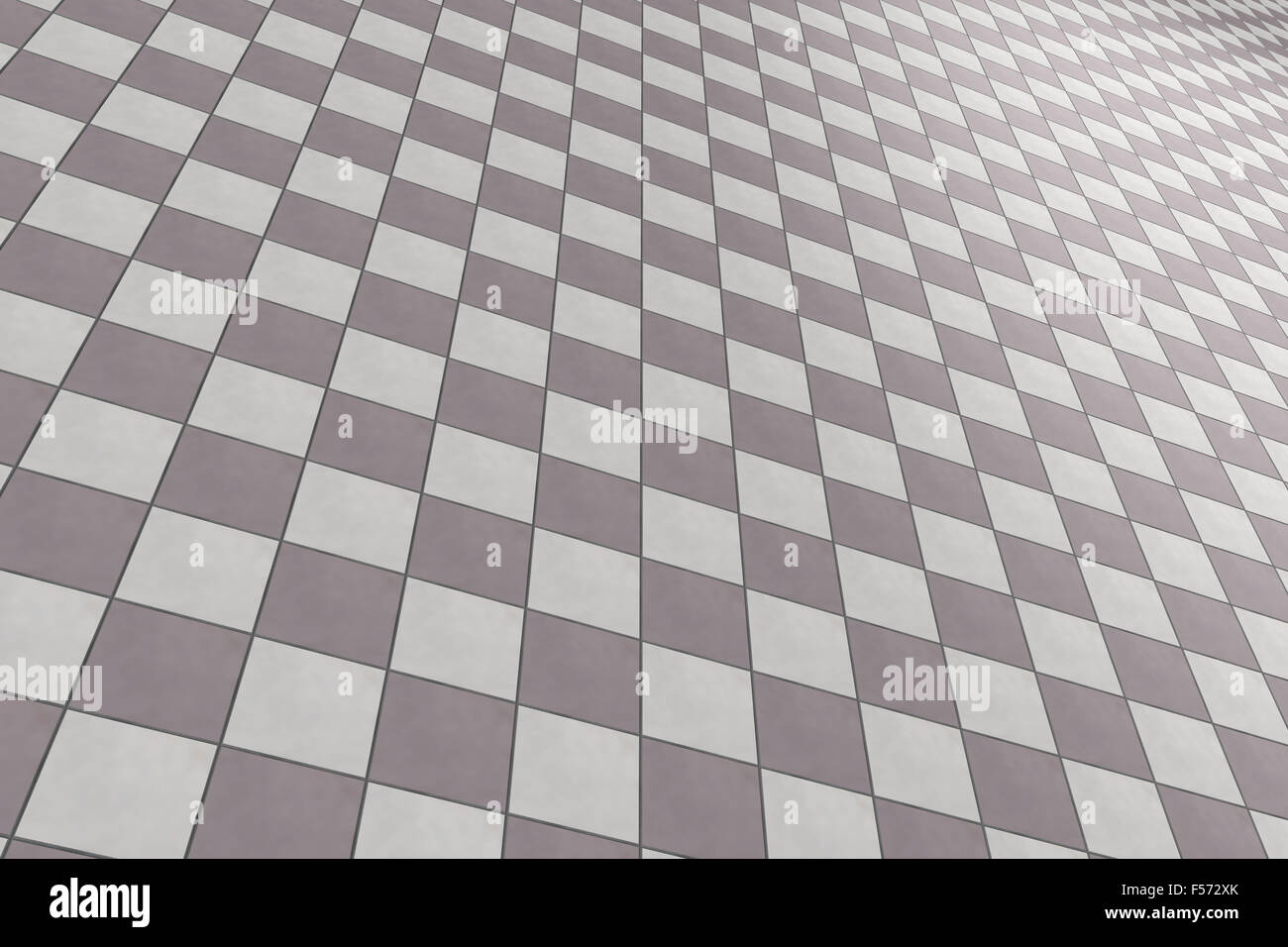 3d rendering of a square tiles floor Stock Photo - Alamy