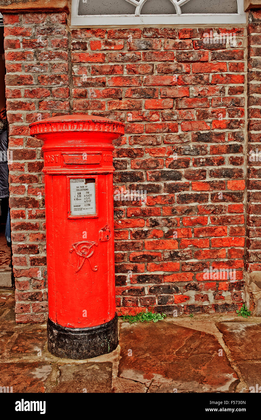 Victorian postbox, Preston Hall Museum Stock Photo - Alamy Victorian postbox, Preston Hall Museum Stock Photo - Alamy