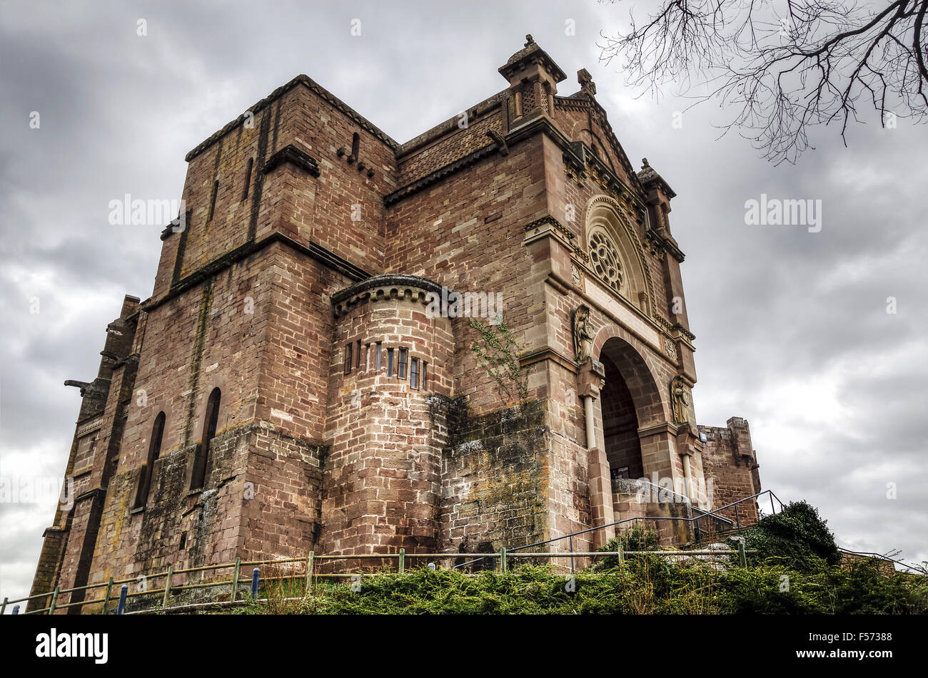Amazing old castle in Spain, with beautiful architecture and stone ...