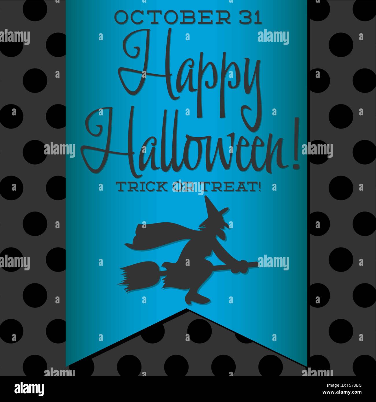 Halloween sash card in vector format Stock Vector Image & Art - Alamy