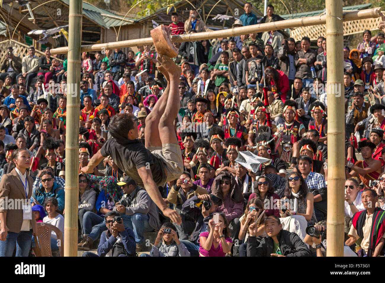 Kicking the bar hi-res stock photography and images - Alamy