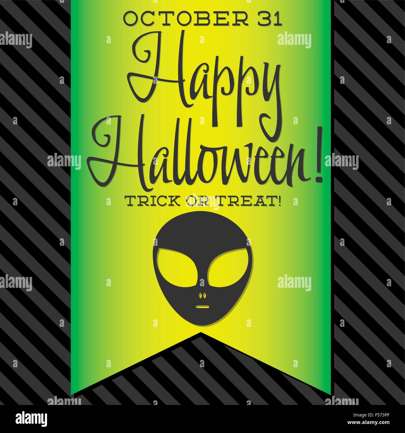 Halloween sash card in vector format Stock Vector Image & Art - Alamy