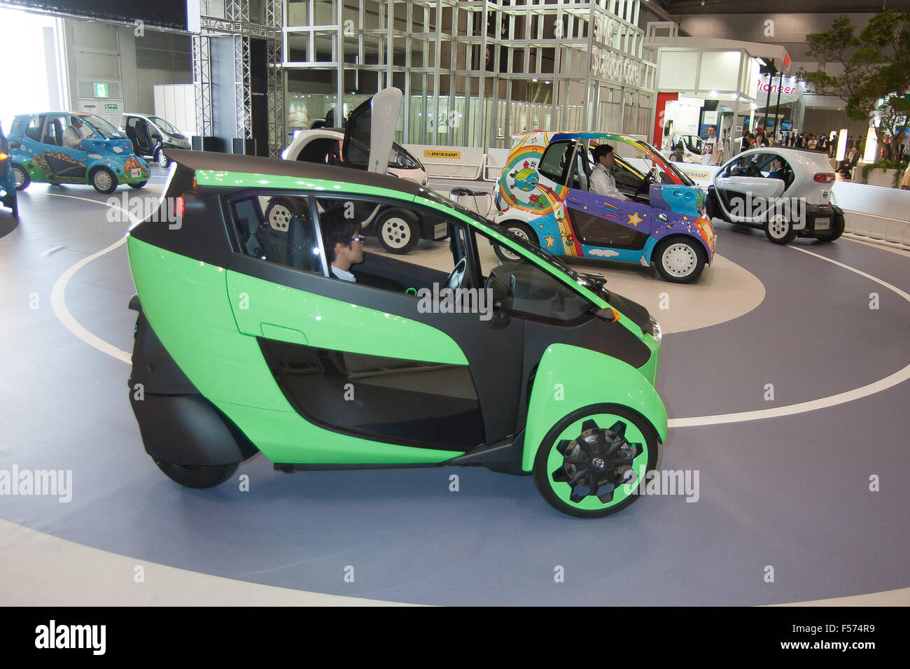 Tokyo, Japan. 28th Oct, 2015. Smart Mobility on display at the 44th ...