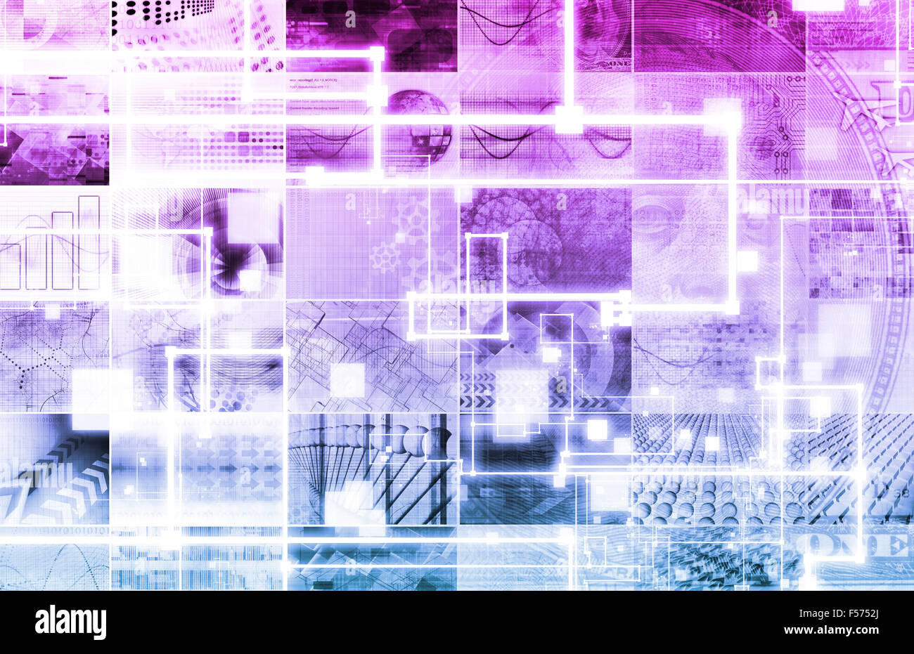 Embracing New Technology of the Future as Art Stock Photo - Alamy