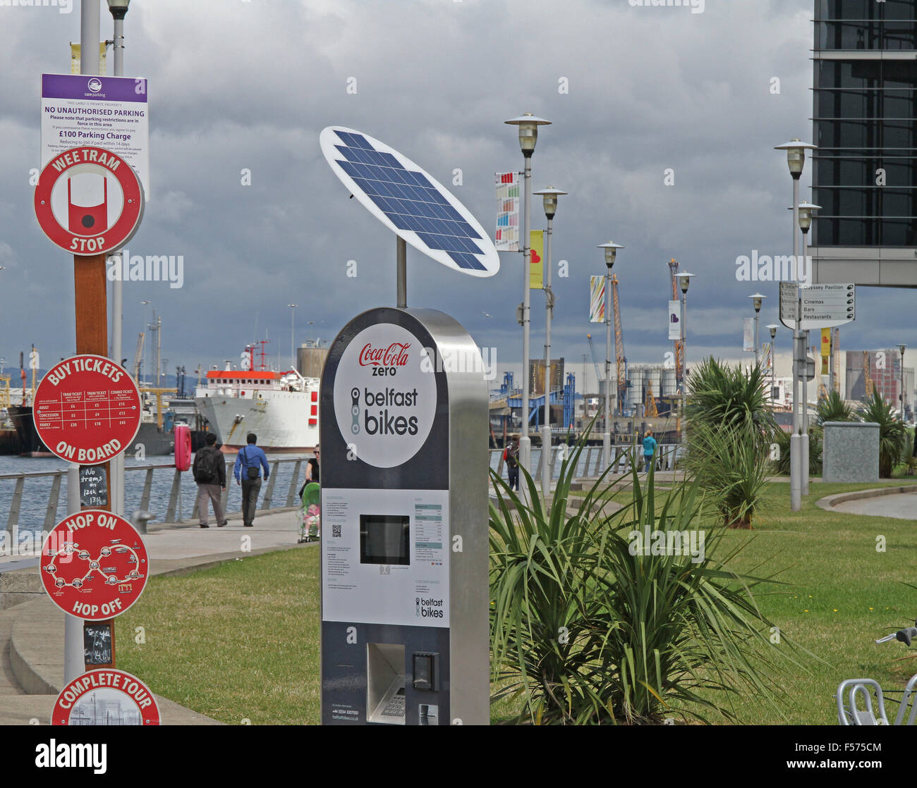 Coca cola zero belfast bikes hi-res stock photography and images - Alamy