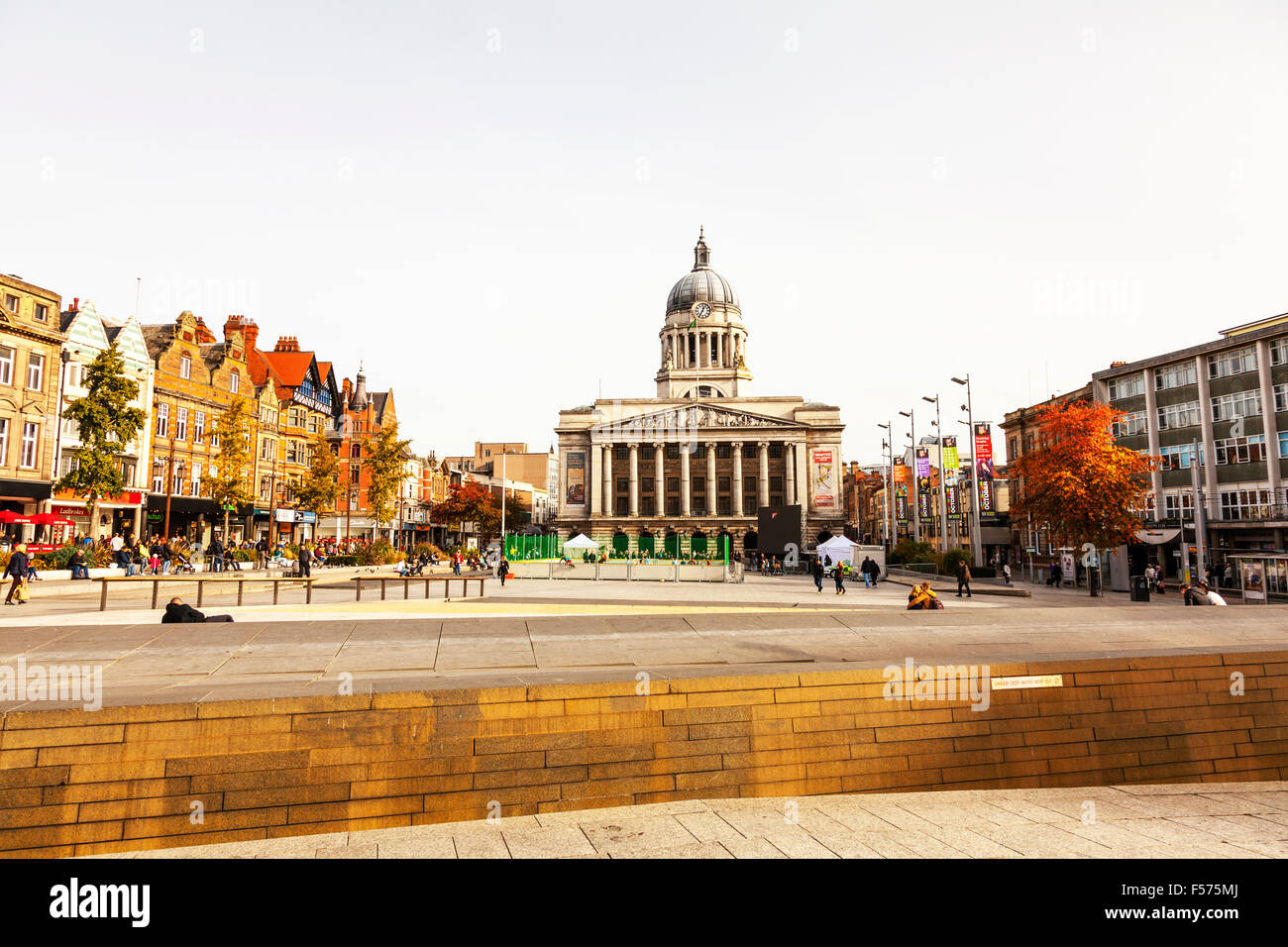 Nottingham city hall council house building hi-res stock photography ...