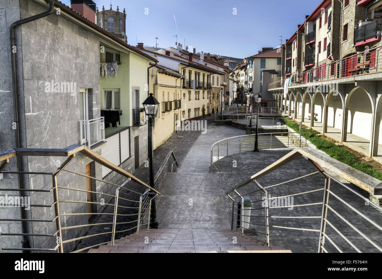 Beautiful picture inside the city Stock Photo - Alamy