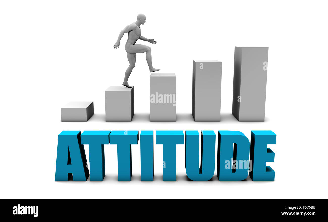Positive attitude for life Cut Out Stock Images & Pictures - Alamy