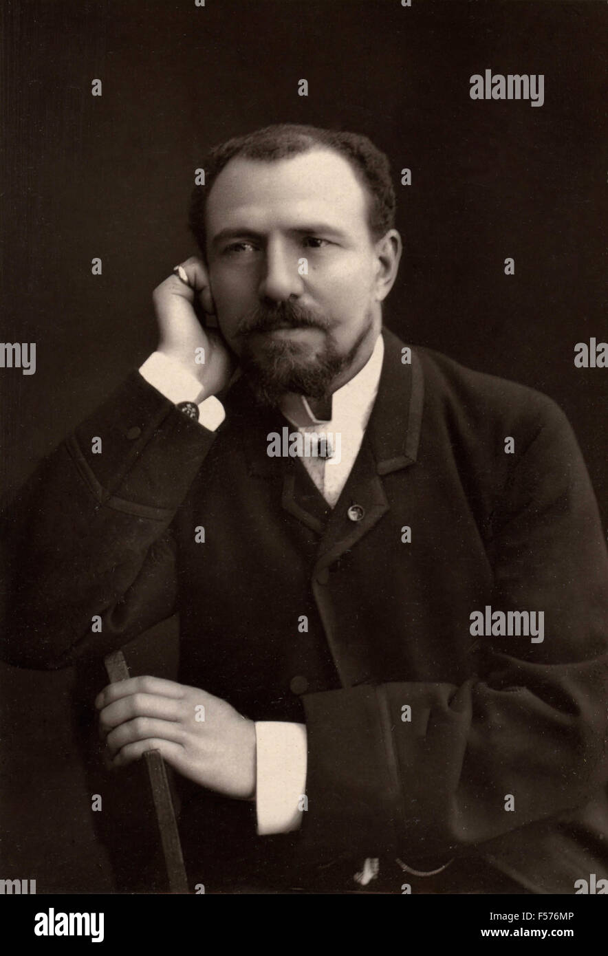 The French actor Adolphe Duchesne of the l'Opéra-Comique Stock Photo ...