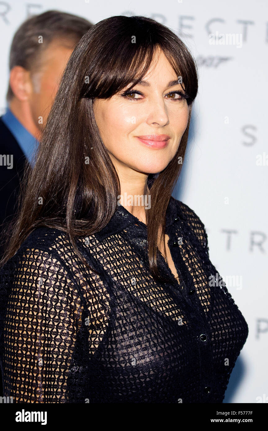Berlin, Germany. 28th Oct, 2015. Italian actress Monica Bellucci at the ...