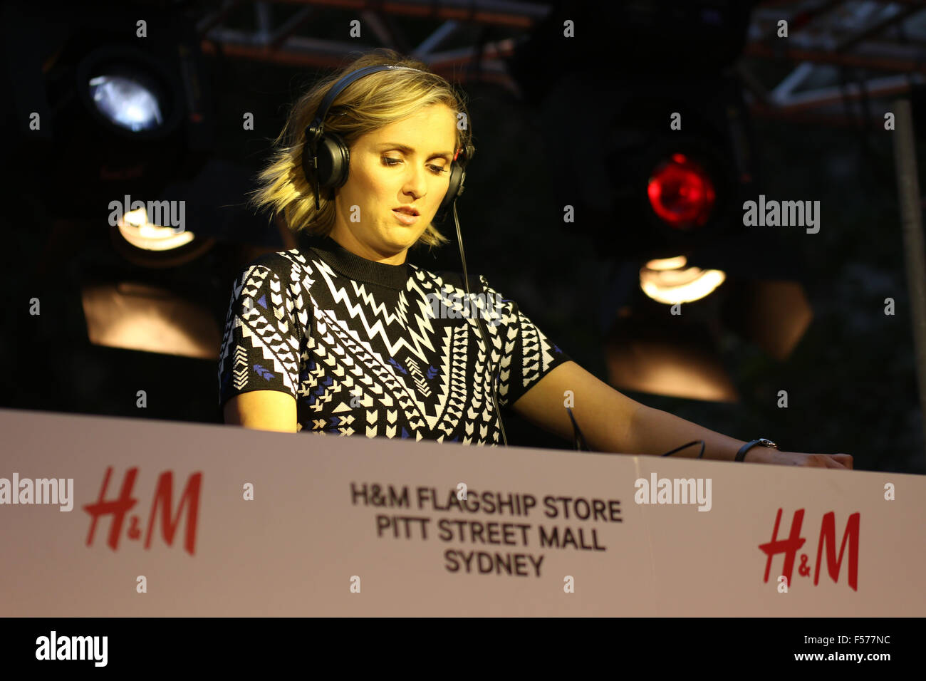 Sydney, Australia. 29 October 2015. Pictured: DJ KLP. Global high ...