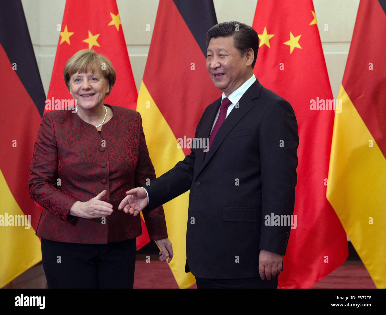 Beijing, Germany. 29th Oct, 2015. Chinese State President Xi Jinpin ...