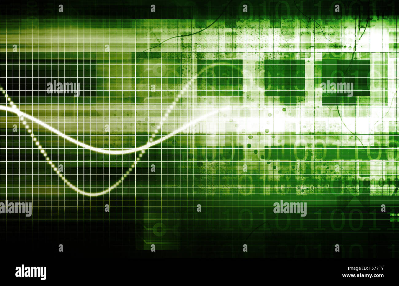 Science Technology Data as a Abstract Art Stock Photo - Alamy