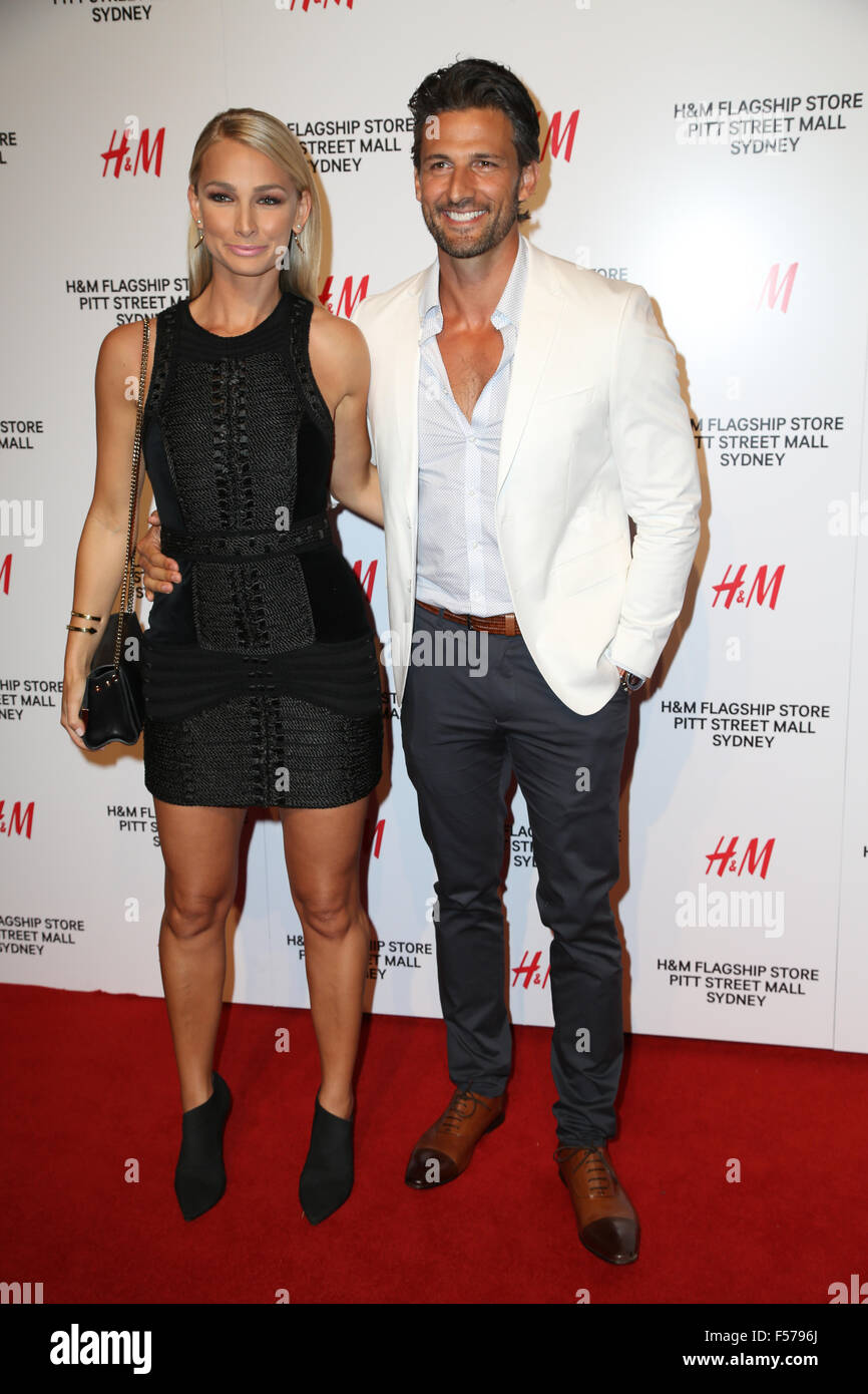 Sydney, Australia. 29 October 2015. Pictured: Tim Robards and Anna ...