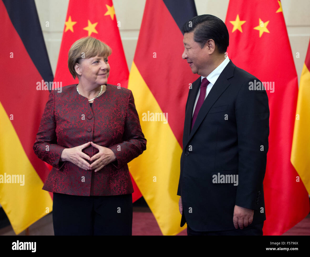 Beijing, Germany. 29th Oct, 2015. Chinese State President Xi Jinpin ...