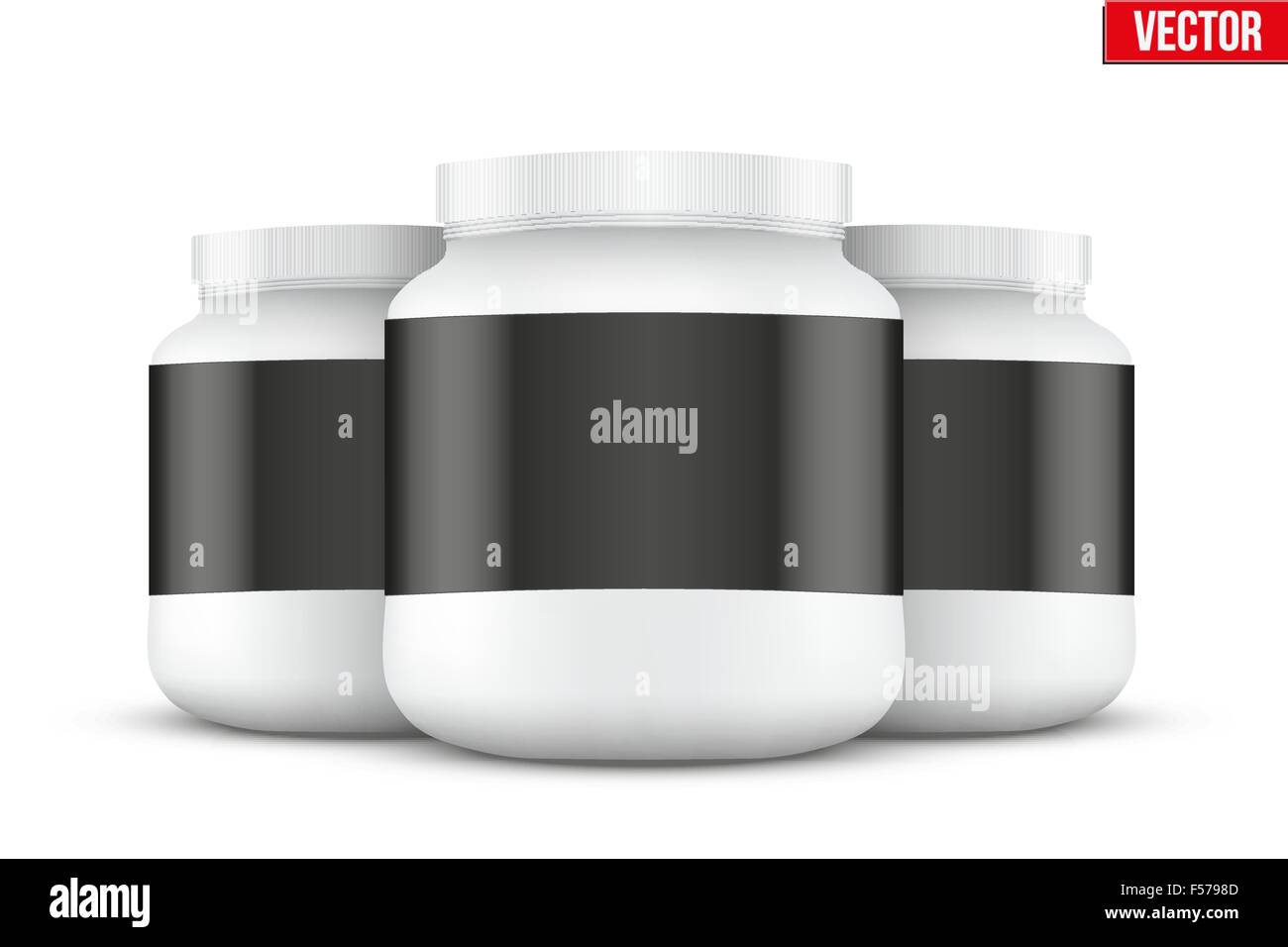 Mockup Background of Sport Nutrition Container. Whey Protein and Gainer ...