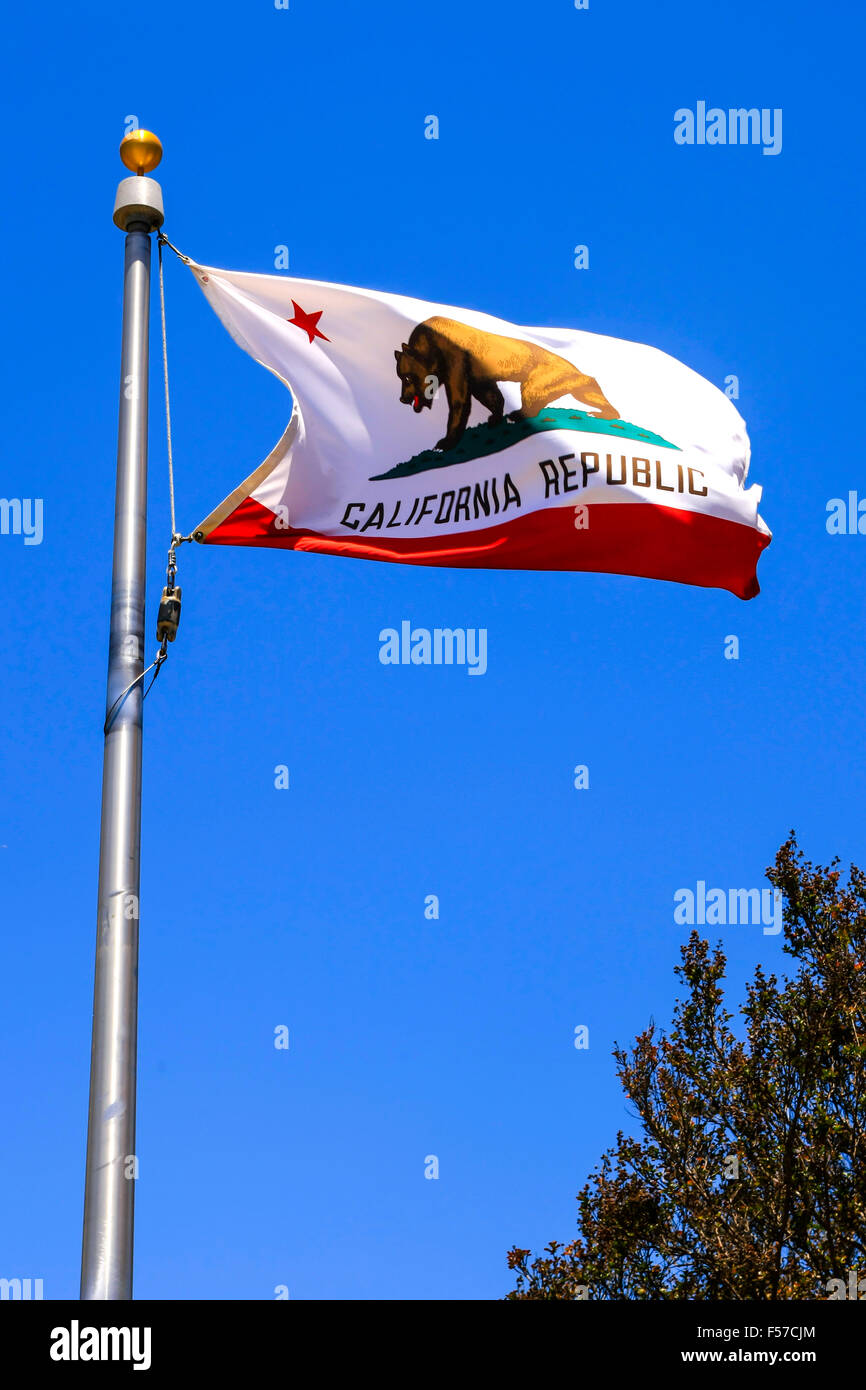 California state flag hi-res stock photography and images - Alamy