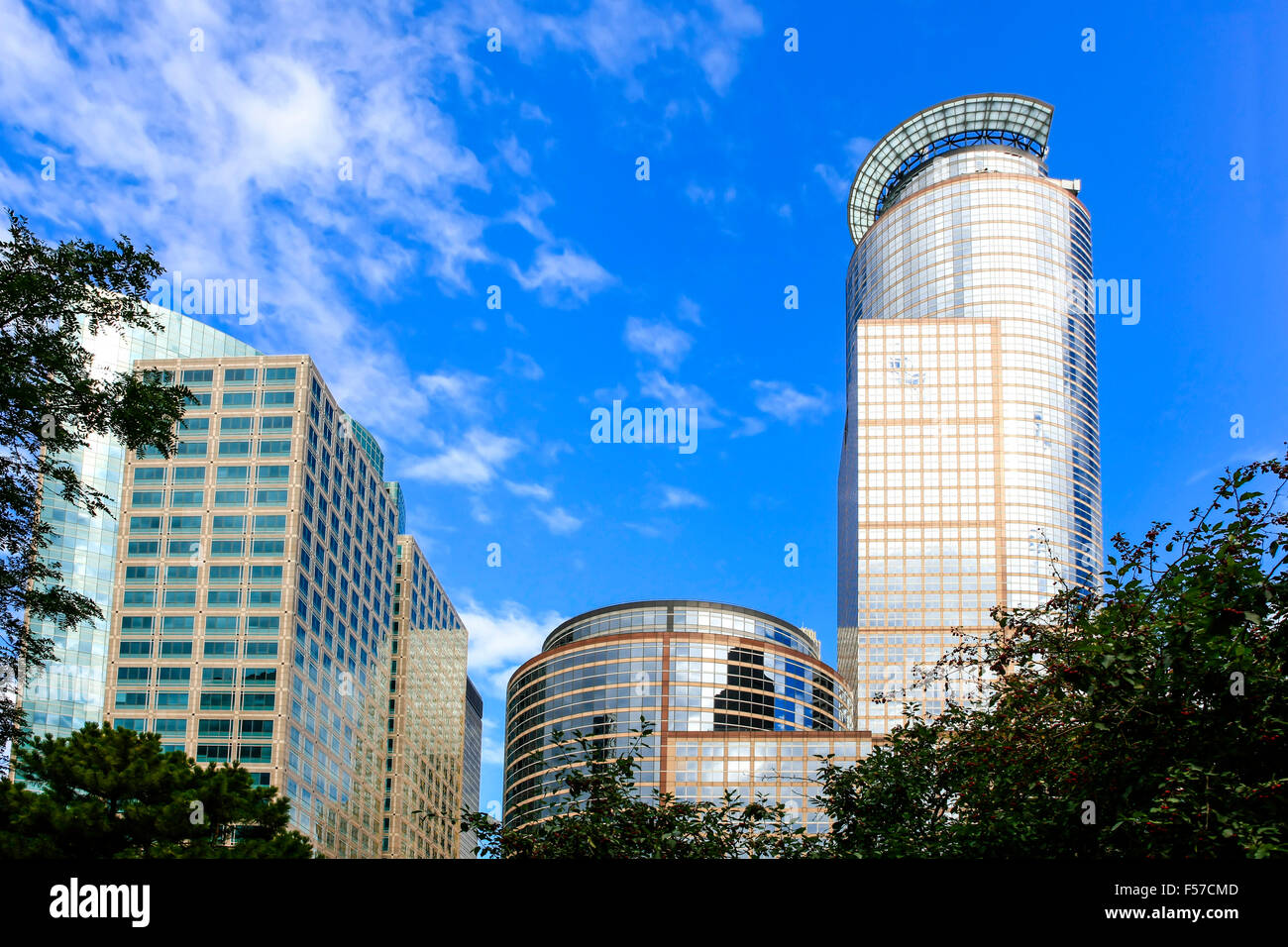 Capella Tower skyscraper on 6th Street in downtown Minneapolis MN Stock ...