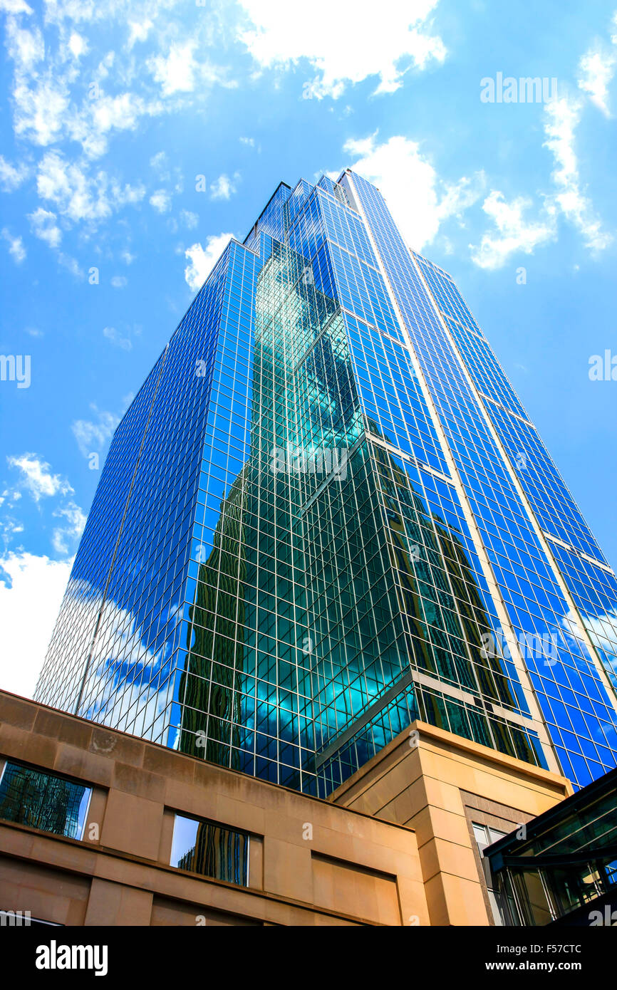 RBC Plaza skyscraper on 6th Street in downtown Minneapolis MN Stock ...