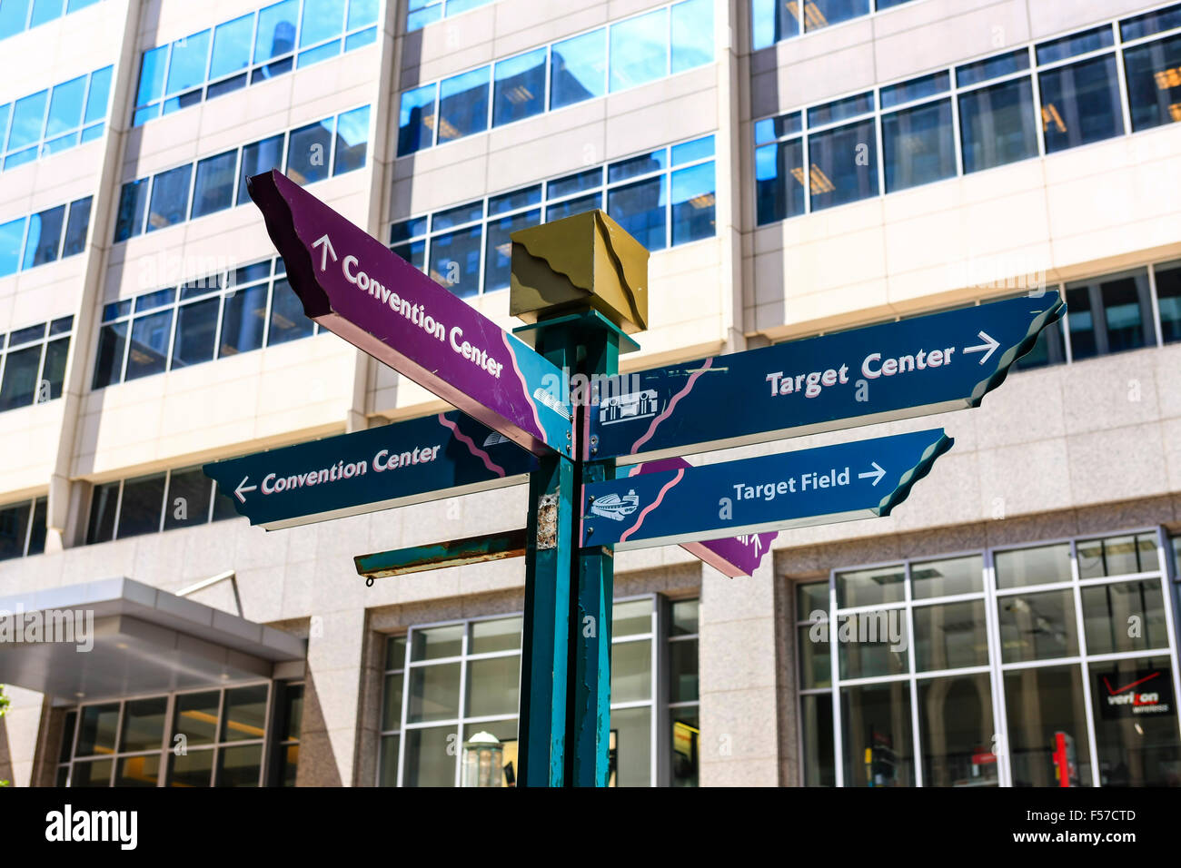 Mn minnesota sign hi-res stock photography and images - Alamy