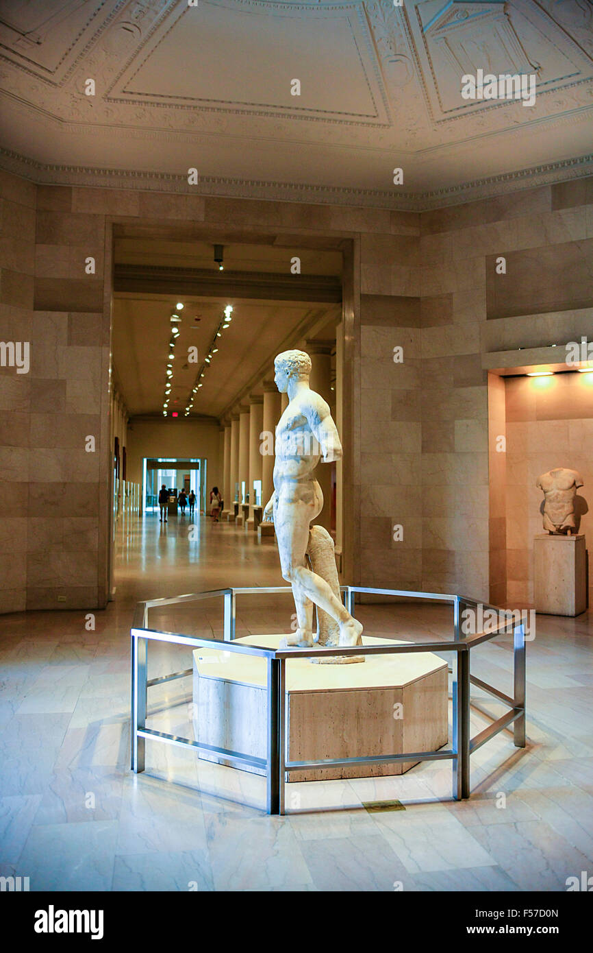 Greek sculpture on display at the Minneapolis Institute of Arts museum ...