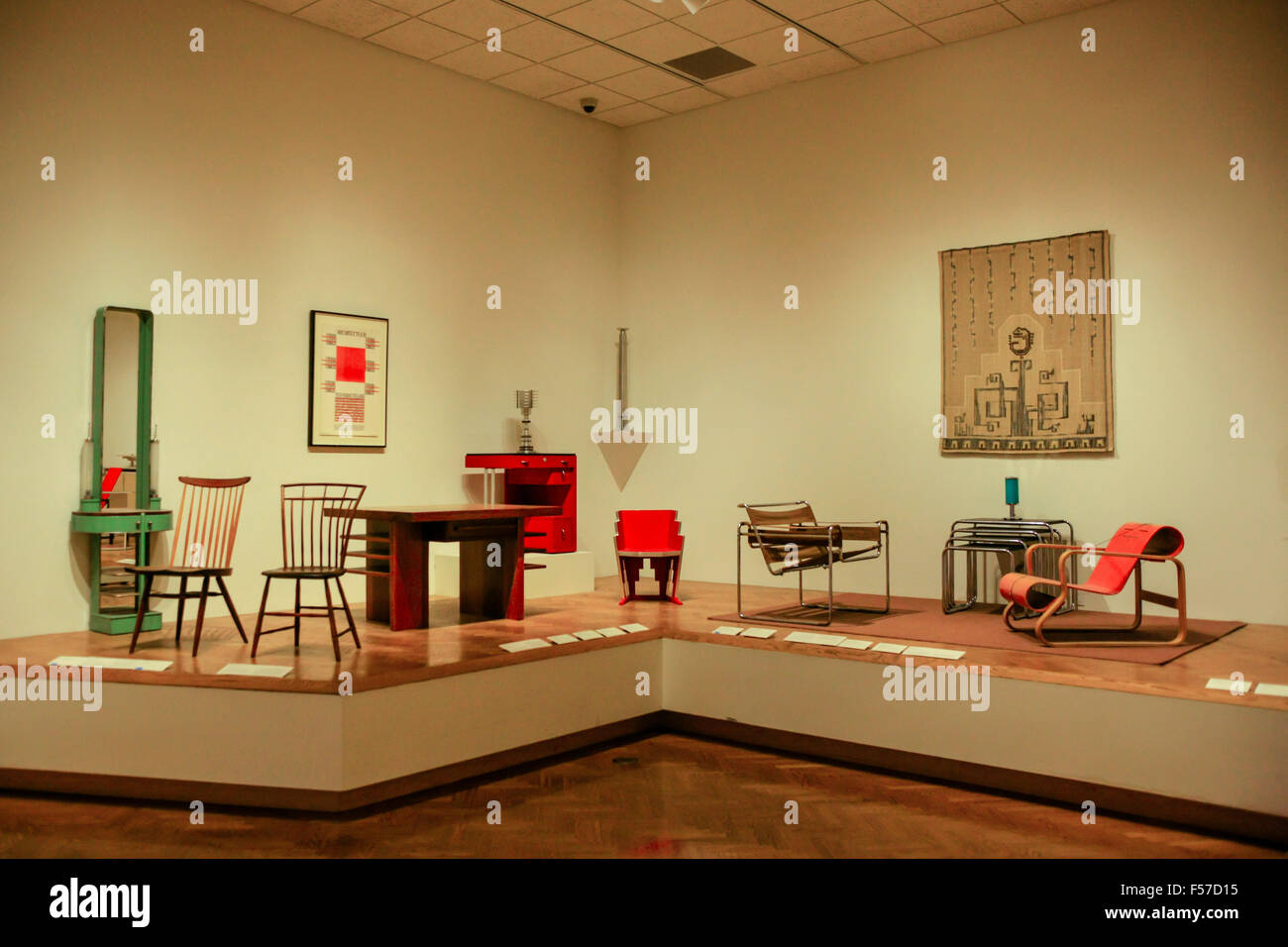 1940-1960s seating on display at the Minneapolis Institute of Arts ...