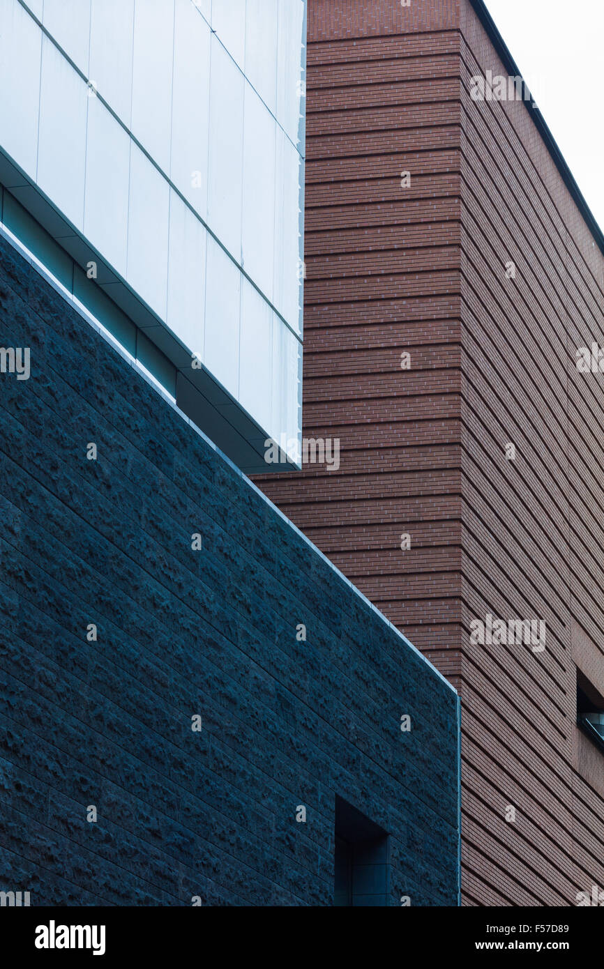 SF MOMA. San Francisco Museum of Modern Art, new addition detail ...