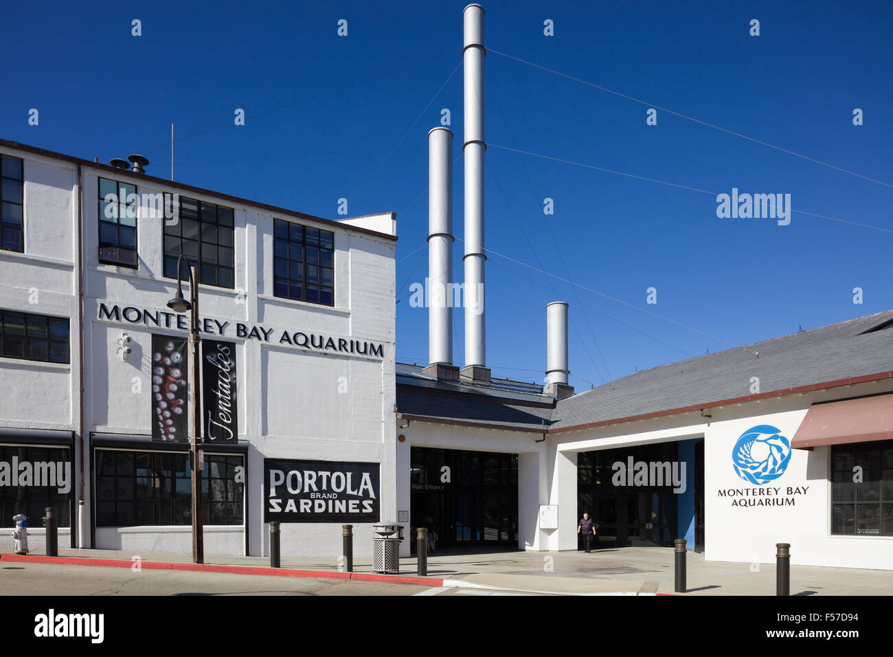 The Monterey Bay Aquarium, Monterey California Stock Photo - Alamy