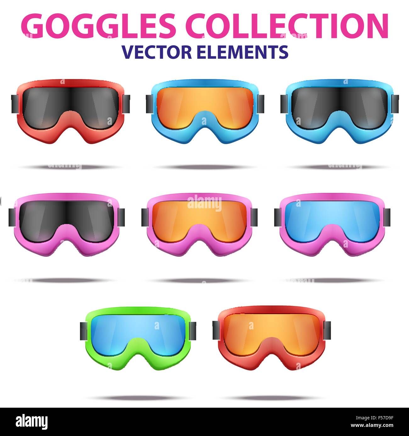 Closeup snowboard Stock Vector Images - Alamy