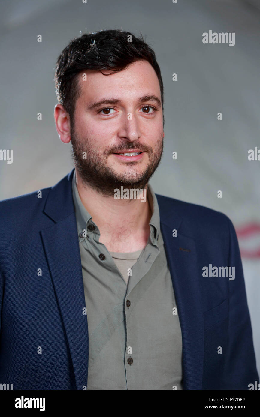 James Ley. Edinburgh International Book Festival 2014 photos taken in ...