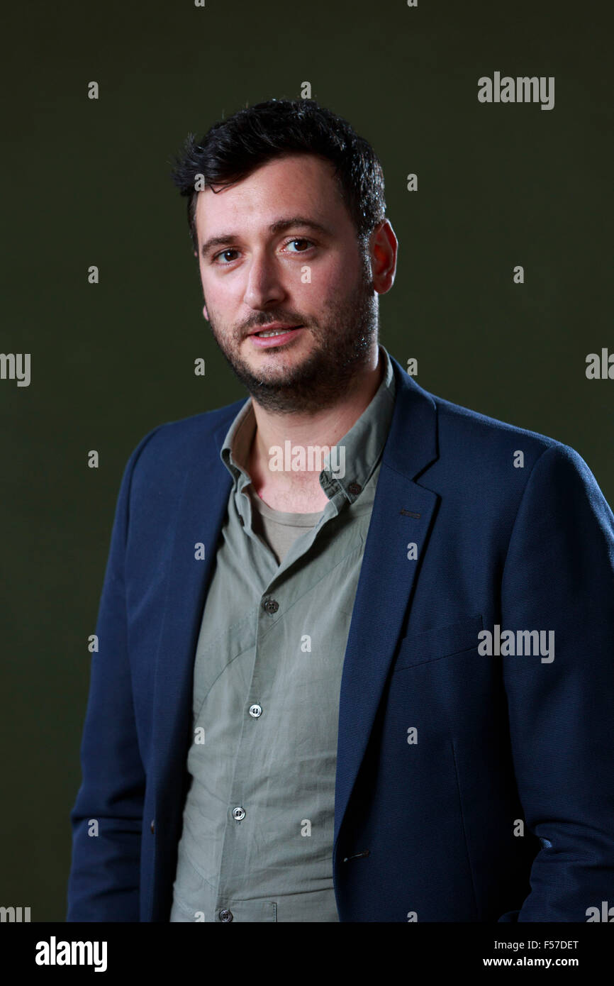 James Ley. Edinburgh International Book Festival 2014 photos taken in ...