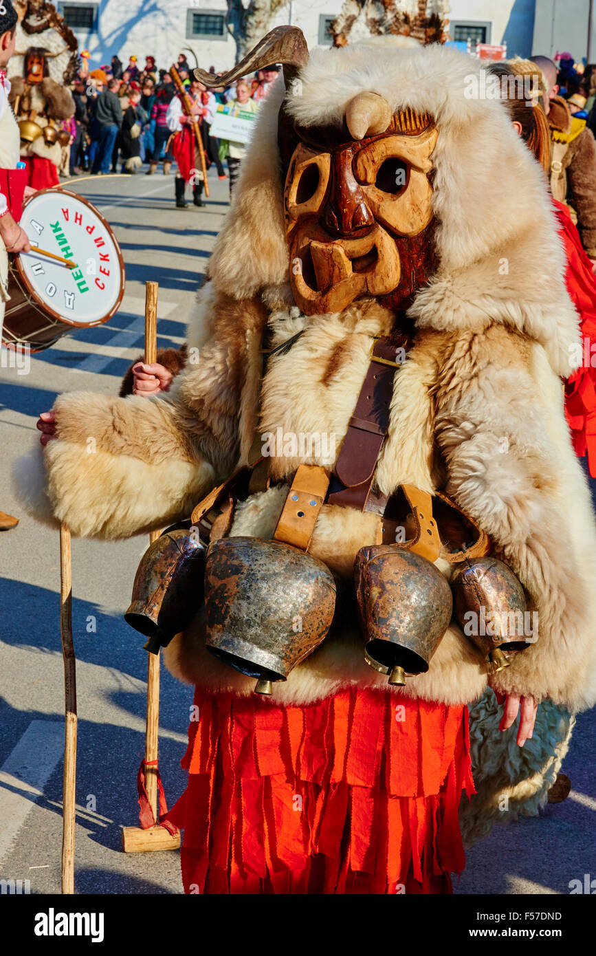 The kukeri festival in bulgaria hi-res stock photography and images - Alamy