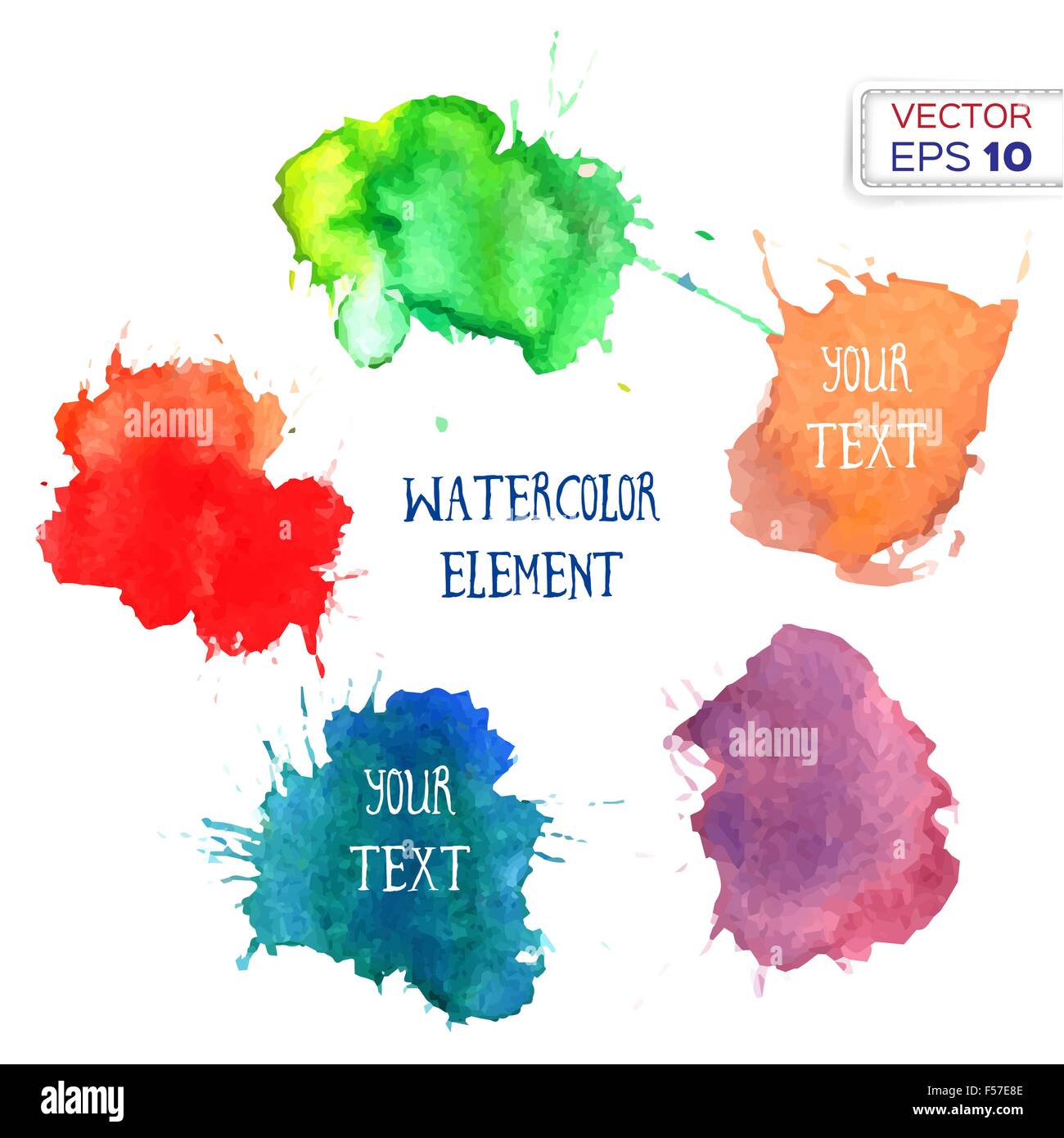 Hand drawn watercolor illustration Stock Vector Image & Art - Alamy