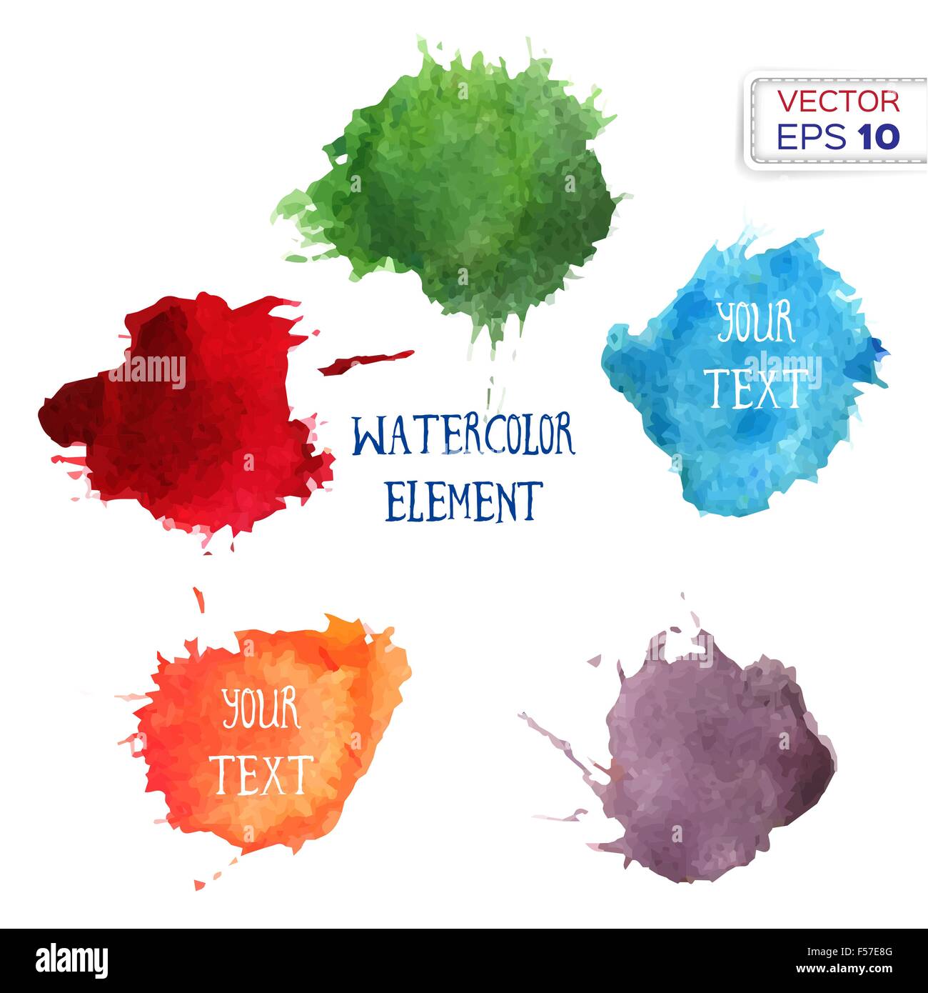 Hand drawn watercolor illustration Stock Vector Image & Art - Alamy