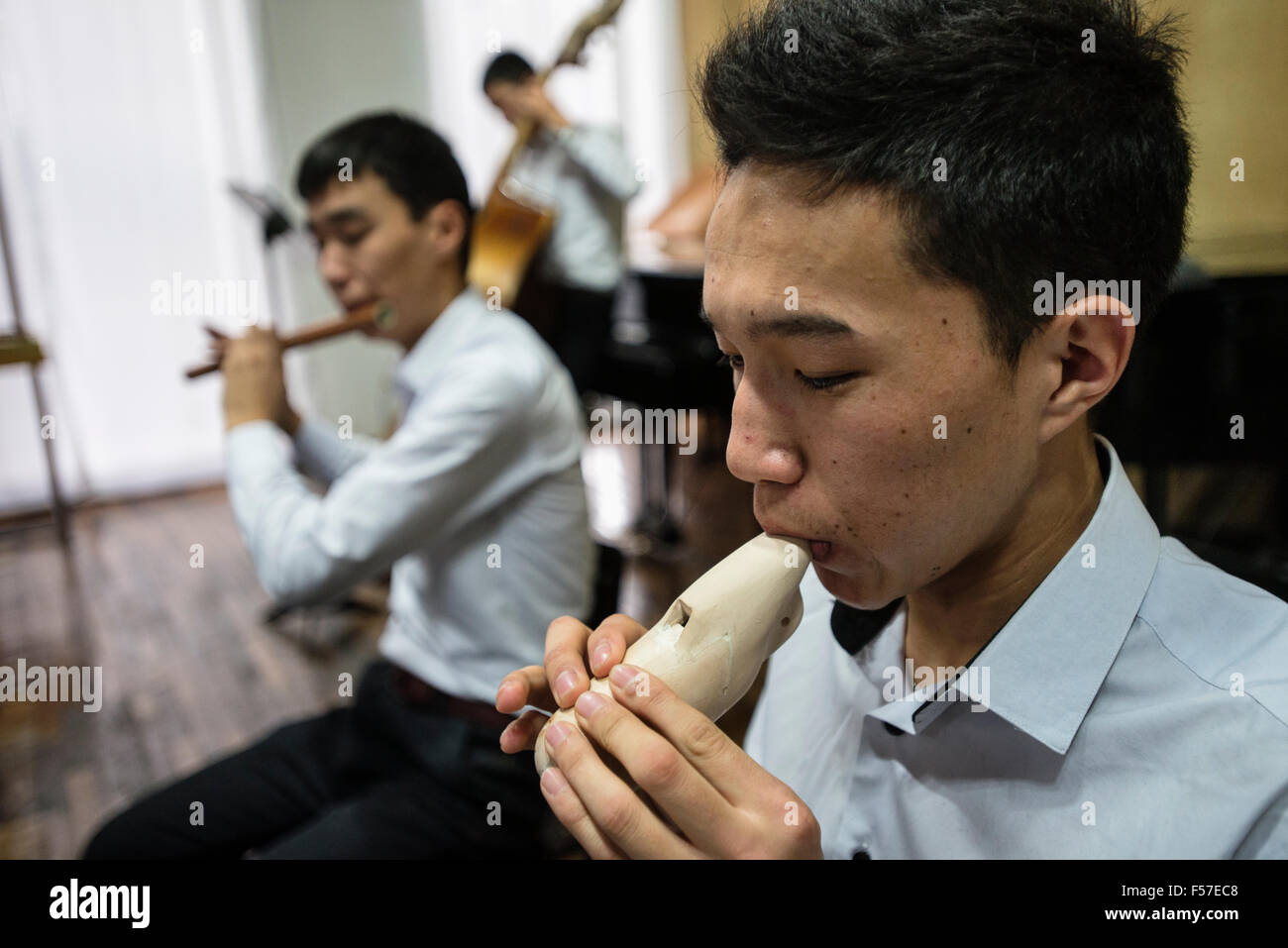 Chopo choor musical instrument hi-res stock photography and images - Alamy